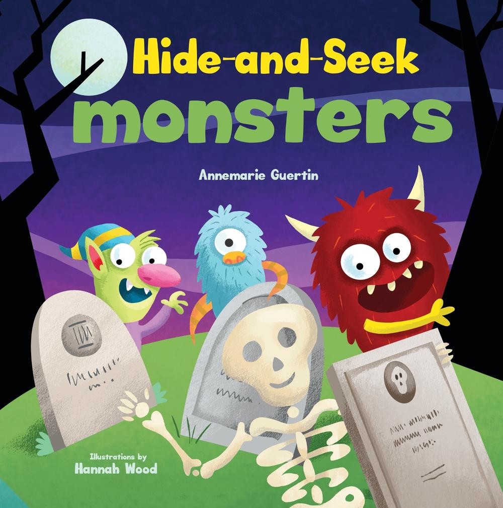 Hide-and-Seek Monsters: A Lift-the-Flap Book by Annemarie Riley Guertin ...