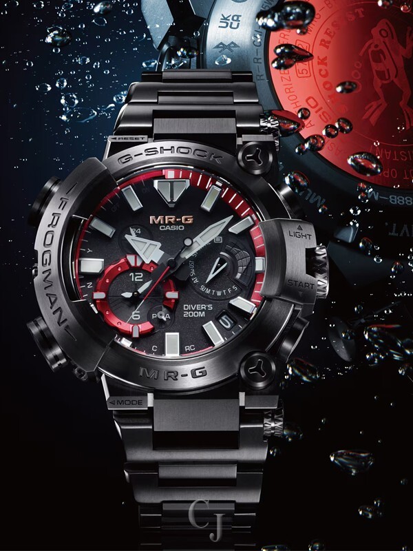 G-SHOCK MR-G FROGMAN BLACK DIAL MEN’S WATCH MRGBF1000B1A | eBay
