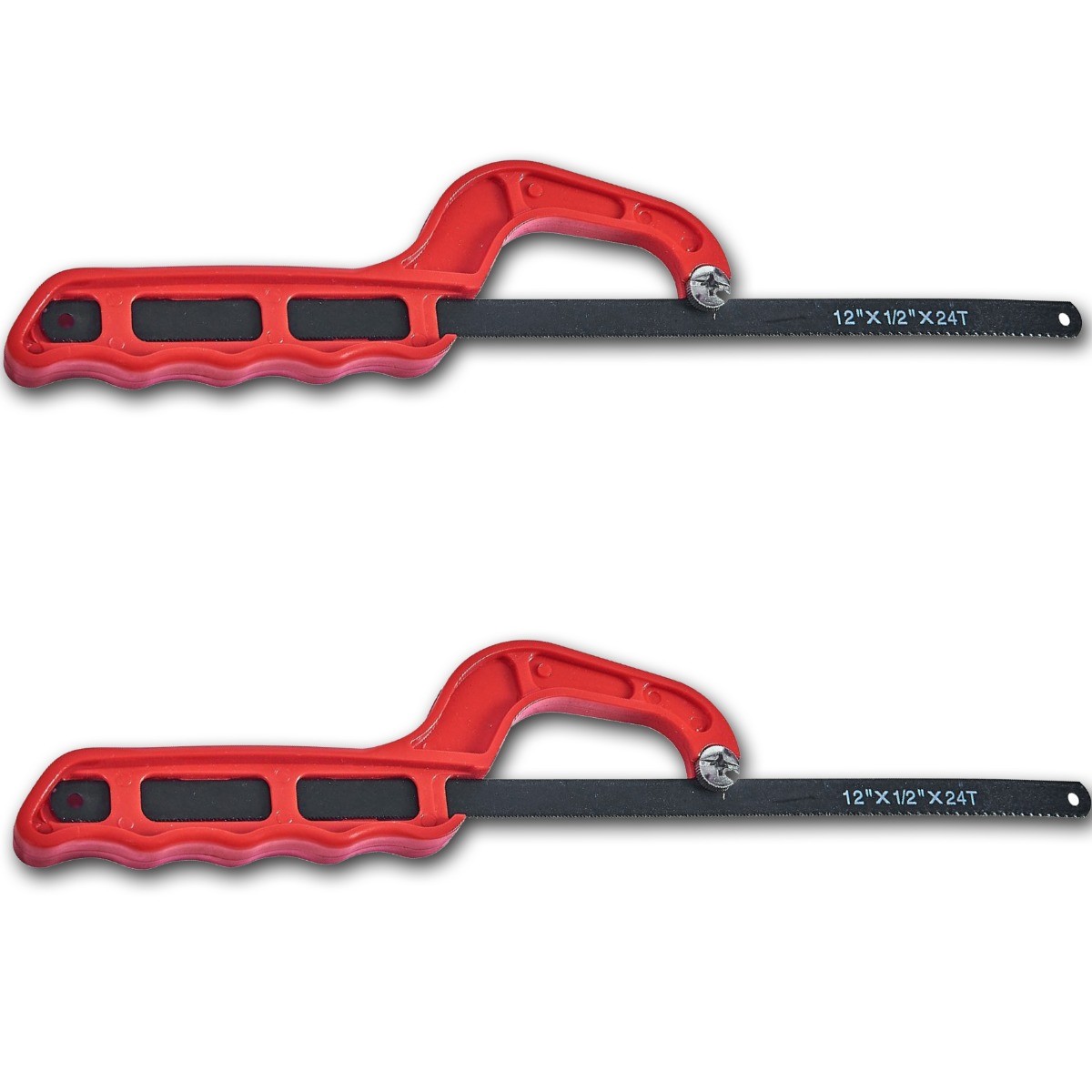2x JUNIOR HACKSAWS 12" Steel Blade Wood/Metal/Plastic Mini Cutting Tool ...