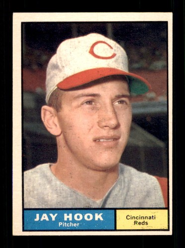 1961 Topps #162 Jay Hook - Crease Free | eBay