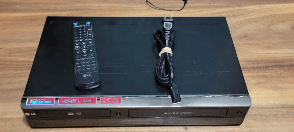 LG RC897T DVD VCR Combo Player VHS to DVD Recorder HDMI 1080p Digital ...