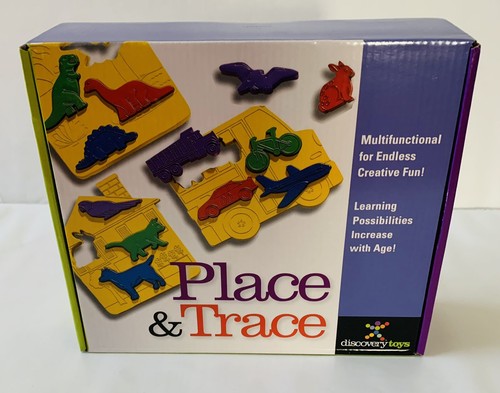 Discovery Toys Place & Trace Toy - 2 years and up | eBay