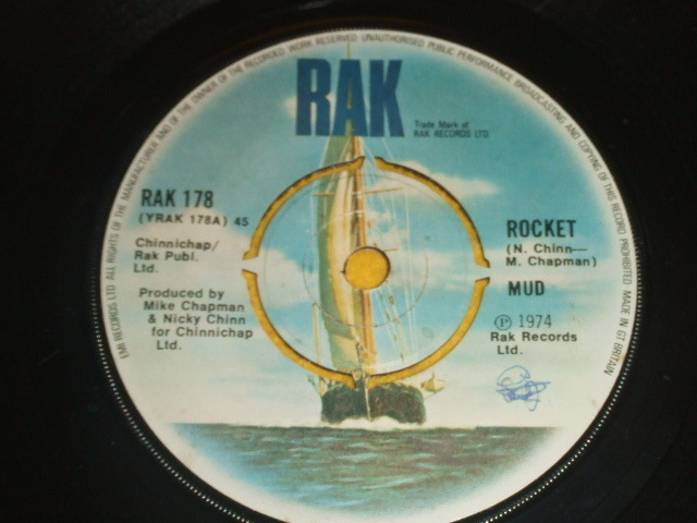 VINYL 7" SINGLE - MUD - ROCKET - RAK 178 | eBay