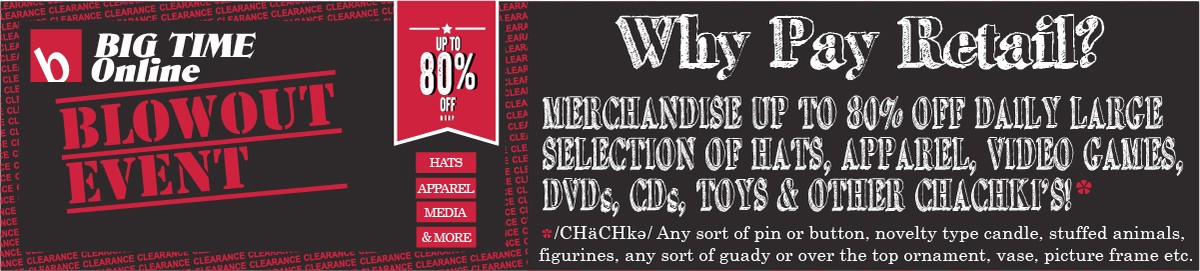 BIG TIME ONLINE | eBay Stores