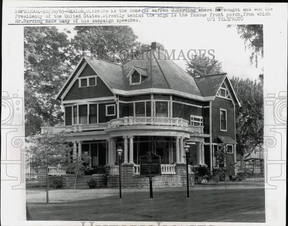 President Hardings Home Harding Presidential Sites