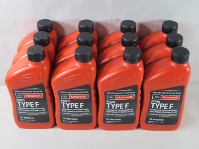 Automatic Transmission Fluid-Type F Motorcraft XT-1-Q1F 1-Qt Case of 24 ...