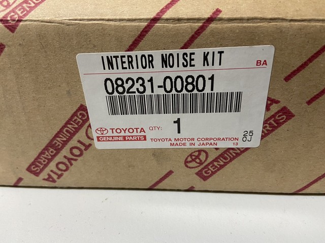 0823100801 Genuine Toyota Noise Kit 08231-00801 for sale online | eBay