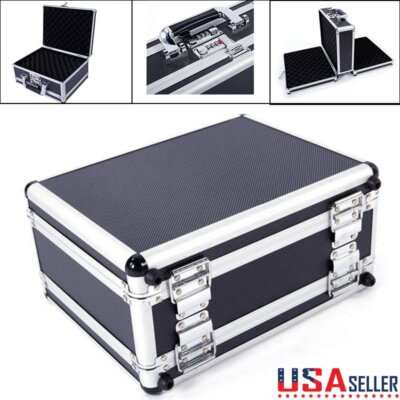 Double Sided Pistol Handgun Gun Case Combination Lock Security Hard ...