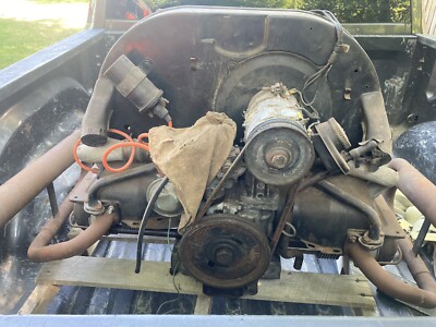 vw 1600 dual port engine Complete / Needs Carb Beetle Bus Buggy Ghia | eBay