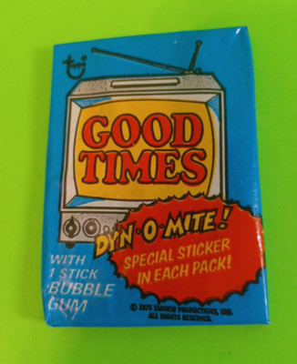 1976 Topps Good Times Wax Pack Bubble Gum Cards TV Show / New Mint Pack ...