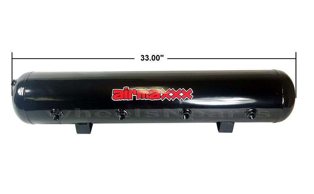 airmaxxx Dual 480 Black Air Compressors 5 Gallon Tank Air Ride Bag ...