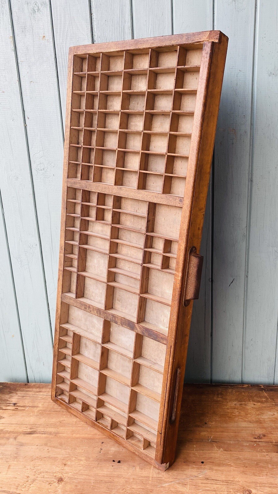 Letterpress Type Case Print Tray Vintage Industrial FREE POSTAGE E9 | eBay