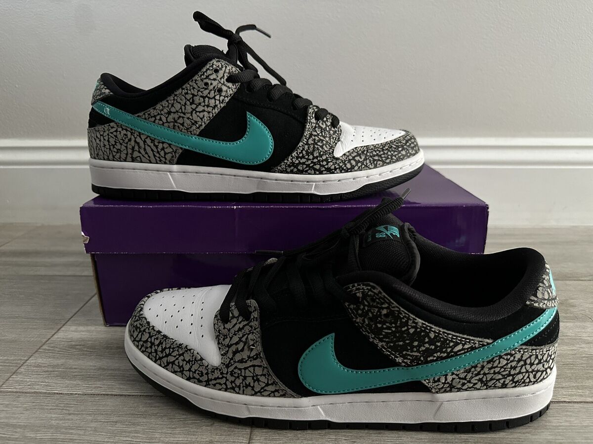 Nike SB Dunk Low Atmos Elephant BQ6817-009 Grey Black Black Nike SB Dunk Low Atmos Elephant BQ6817-009 Grey Black Black