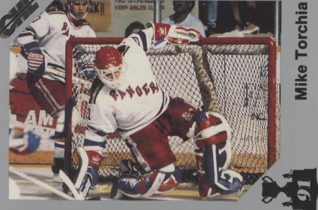 1990-91 7th Inning Sketch CHL Memorial Cup - Mike Torchia #131 (RC) for ...
