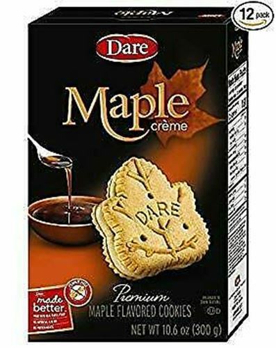 Dare Ultimate Maple Creme Cookies 300g/10.6 oz., (12 pack){Imported ...