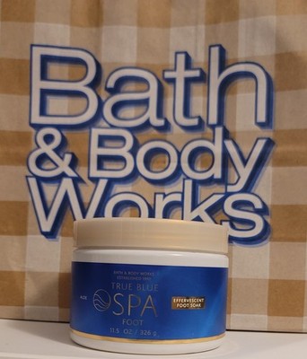 Bath & Body Works TRUE BLUE SPA EFFERVESCENT FOOT SOAK | eBay