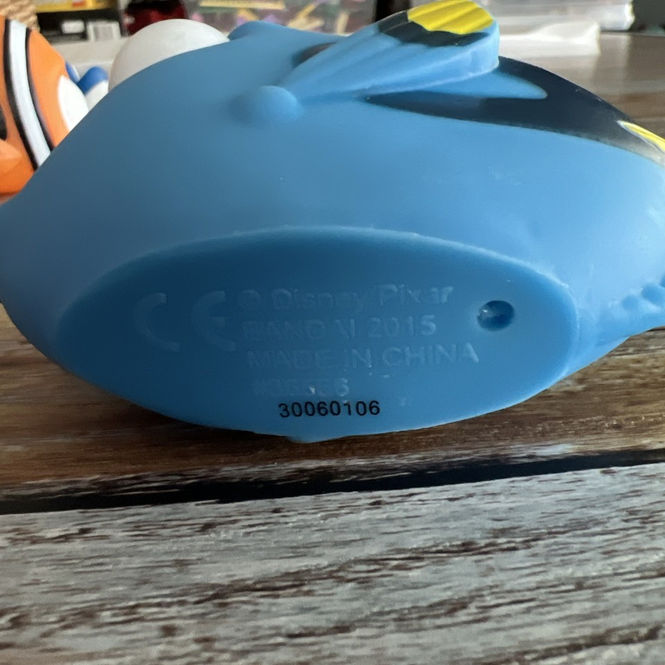 Finding Nemo Plastic Water Toys~Nemo Dory Mr. Ray Bath Tub Swim Pool ...