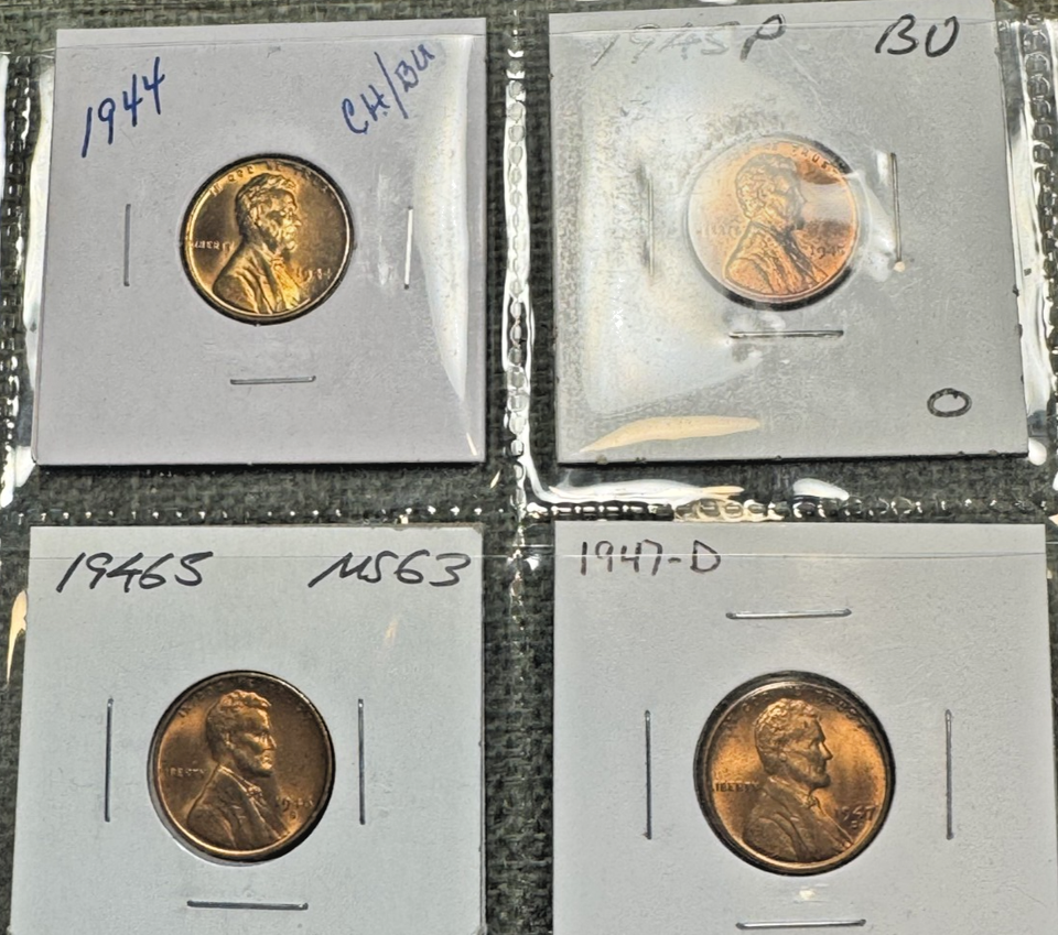 20 Lincoln Wheat Cents BU or Better * Estate Purchase * Great Upgrade ...