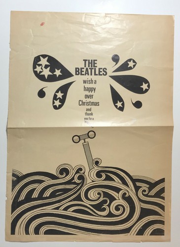 BEATLES - 1966 Billboard Magazine Ad - Beatles Wish You A Happy Over ...