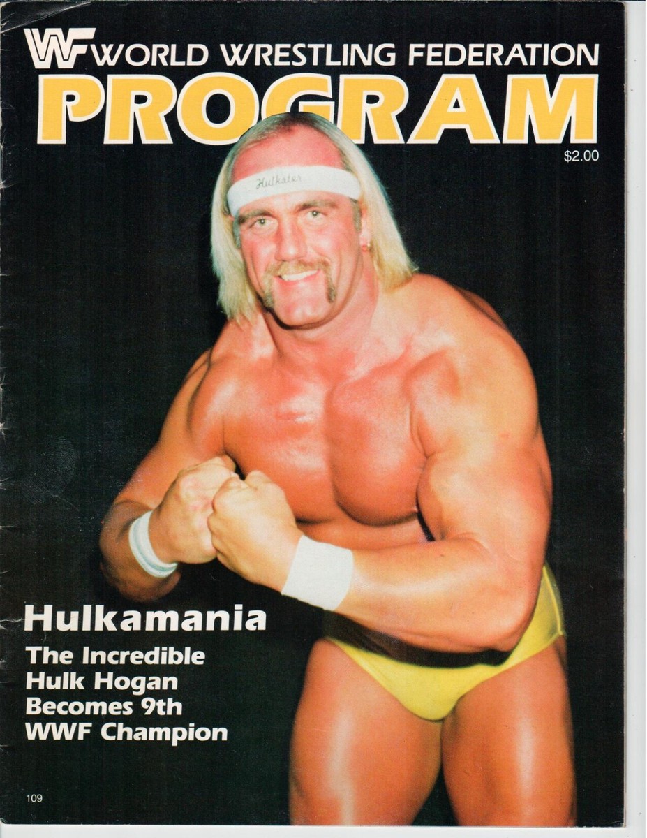 Hulk Hogan 1984 🆒 Vintage 1984 Hulk Hogan WWF Wrestling Action