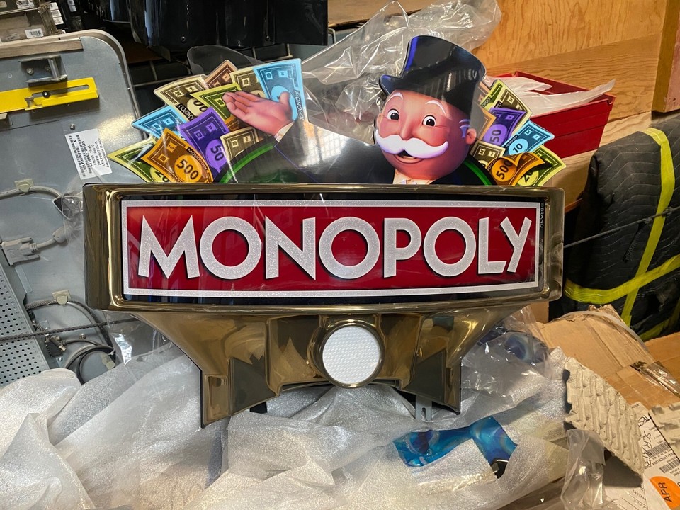 MONOPOLY SLOT MACHINE TOPPER NEW | eBay
