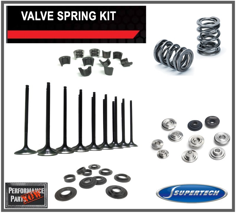 Supertech +1MM Valves Springs Steel Retainers Kit BMW M50 M52 S50 M52 ...