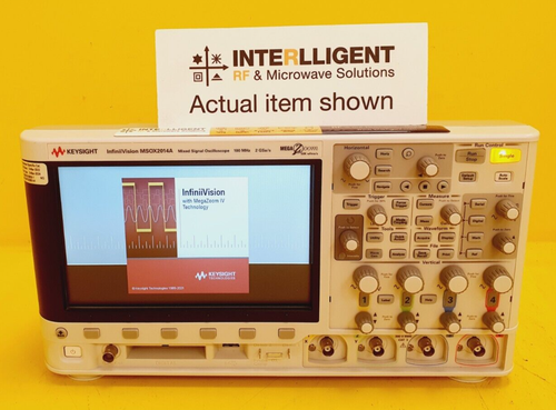Keysight MSOX2014A 100MHz 4analog +8digital Ch Scope/Logic +DVM OPTs | eBay