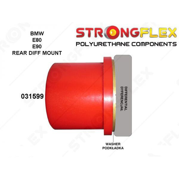 BMW X1 E84 Rear Differential Mounting Bush Kit 33316769376 for sale ...