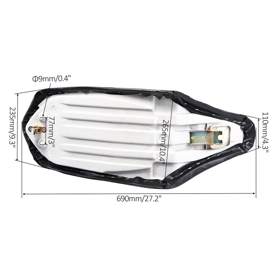 For 150Cc 200Cc 250Cc 300Cc ATV Complete Seat Roketa Kazuma Sunl 4 ...