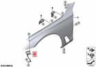 Genuine BMW M5 F90 G30 G31 G38 Side Panel Bracket Front Right 1 ...