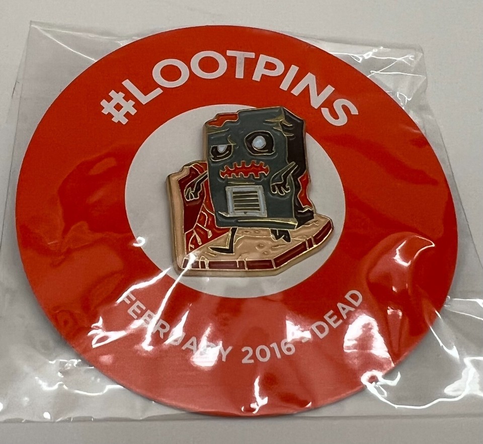 Dead Enamel Pin Loot Crate Exclusive February 2016 | eBay