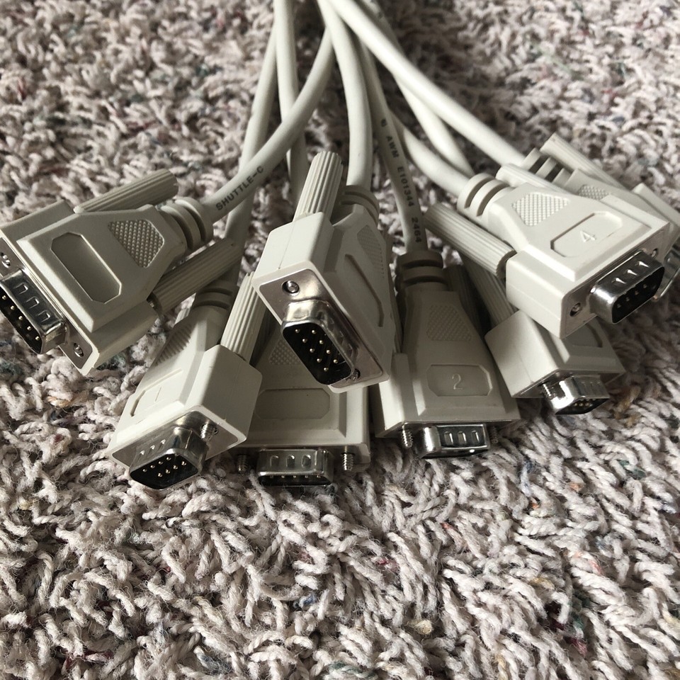 CA143 8 Port Outlet Connector AWM E101344 2464 VW-1 24AWG Space Shuttle ...