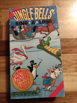 Jingle Bells Sing-A-Long Christmas Classics Cartoon (VHS, 1993) Rare | eBay