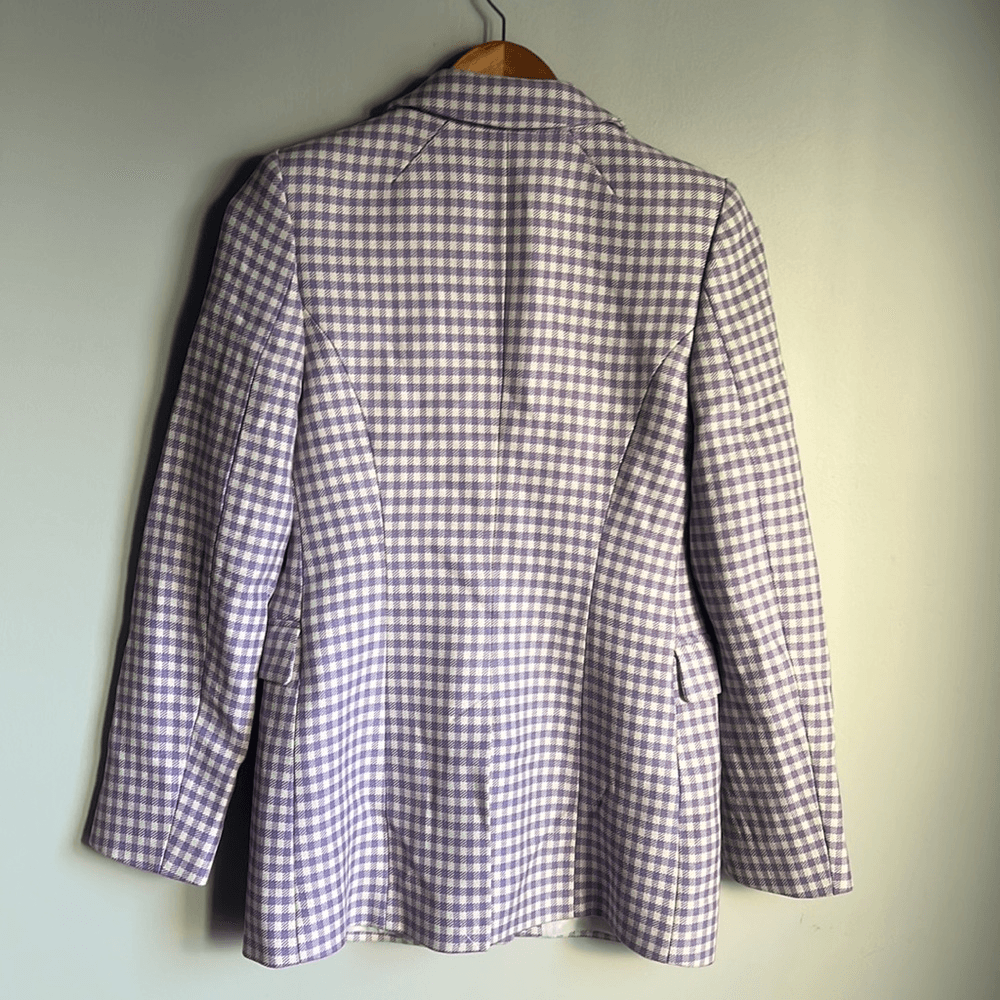 NEW & Other Stories Tailored Gingham Blazer | eBay