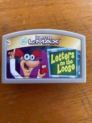 Leap Frog Leapster L-Max Letters on the Loose Untested | eBay