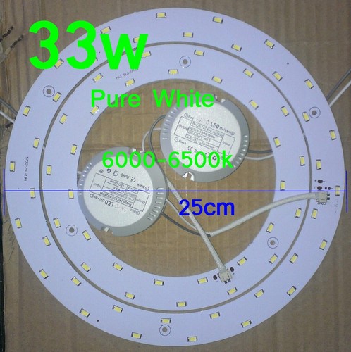 LED lights 33W Fluorescent Circular Tube replacement Oyster Ceiling AU ...