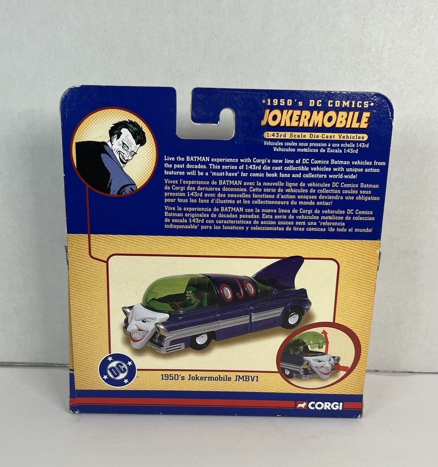 Lot Of 8 CORGI BATMAN BATMOBILES 1940 -2000 DC COMICS 1:43 DIE-CAST ...