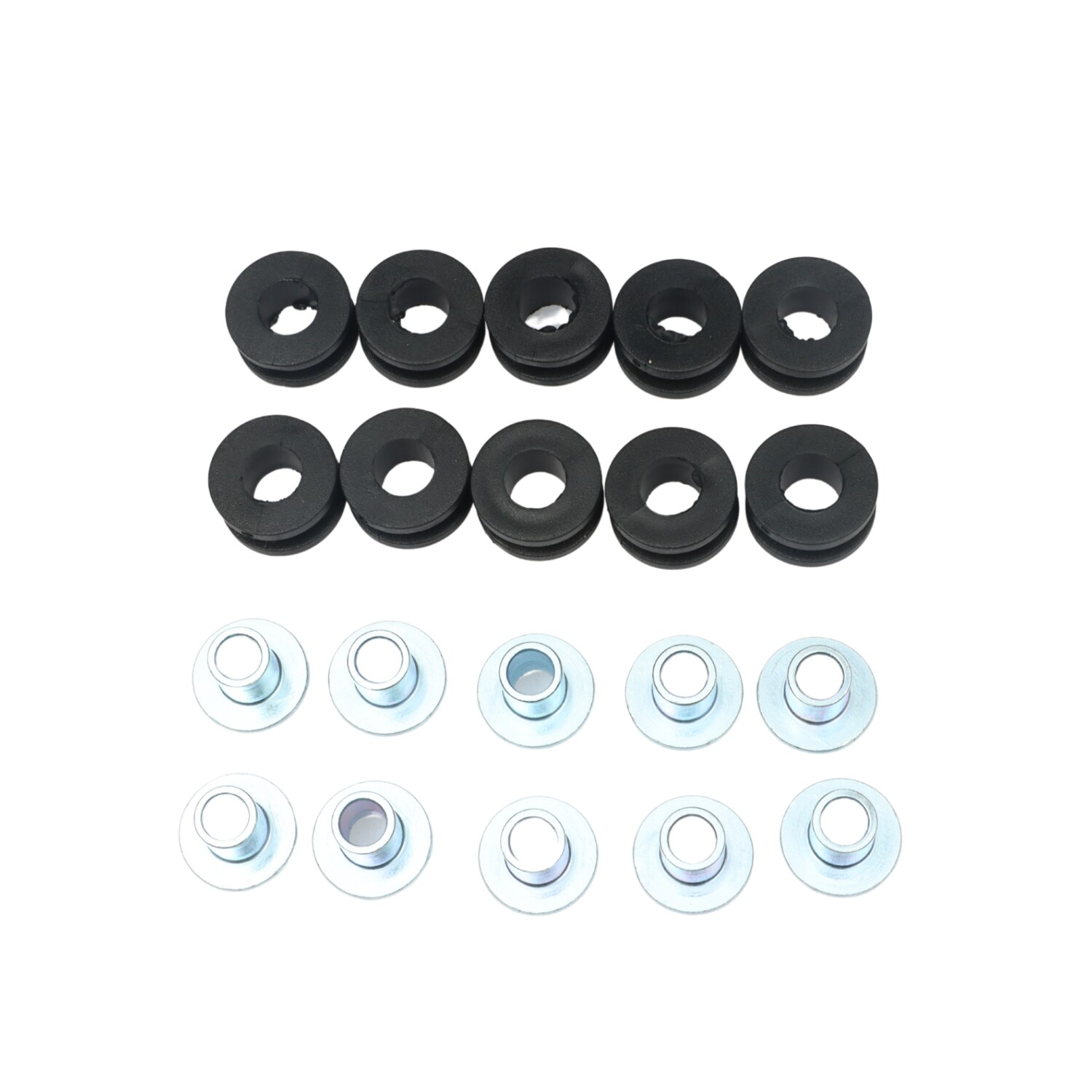 10x Motorcycle Rubber Grommets Bolt Pressure Relief Cushion Shockproof ...
