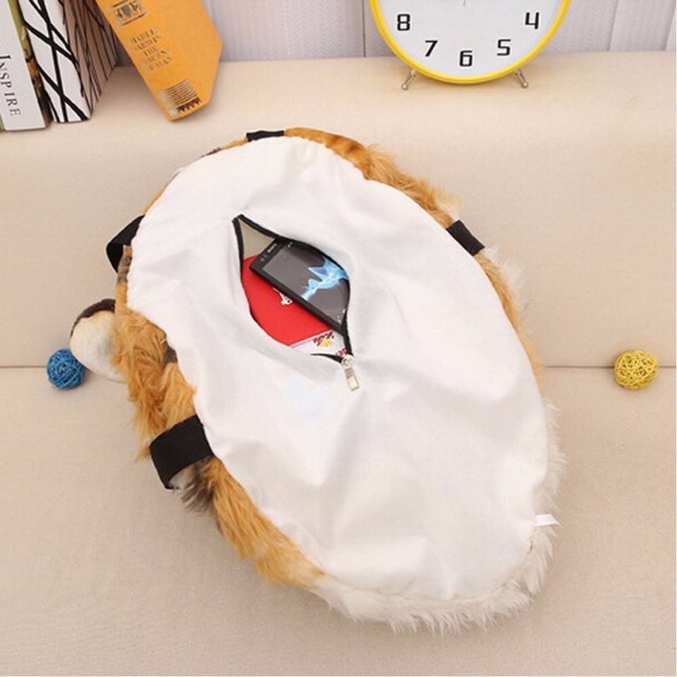 Stuffed Tiger Head Backpack Simulation Personalised Lion Knapsack ...