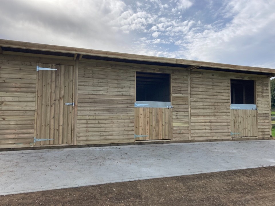 12x24 mobile field shelter stable 6ft tack i deliver nationwide | eBay UK