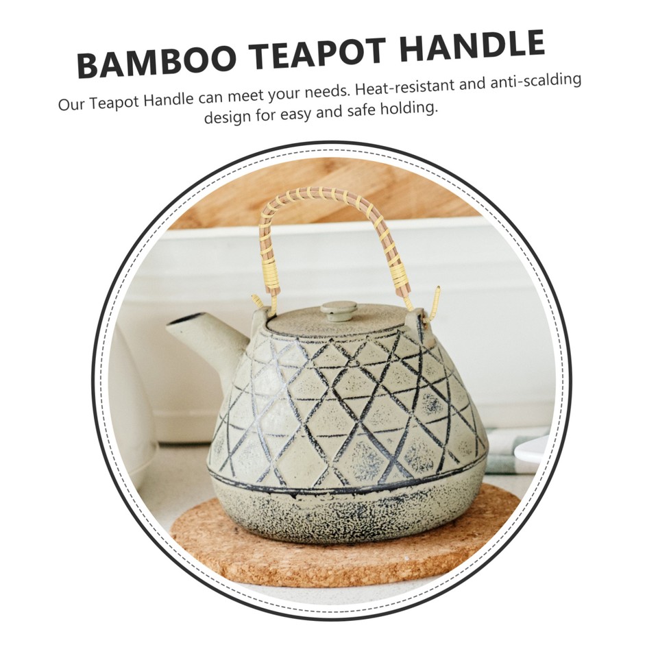 Tea Set Handle Woven for Ceramics Kettle Replacement Rustic Teapot | eBay