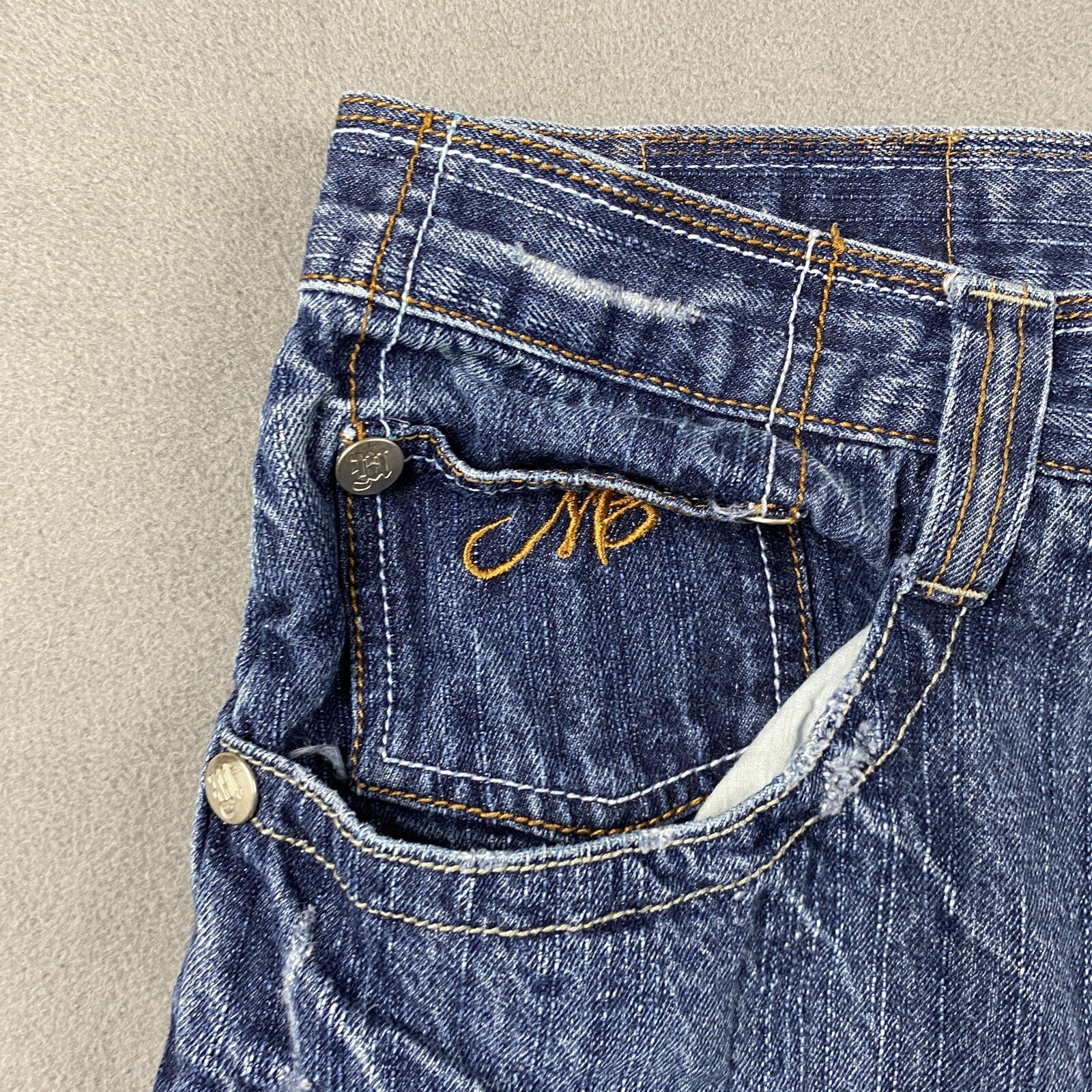 VIntage Makaveli Jeans Men’s 40 Tupac 2pac Blue Denim… - Gem