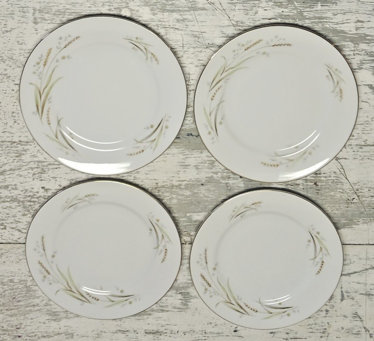 Service for 4 Vintage Golden Harvest Fine China Japan Wheat Pattern 16 ...