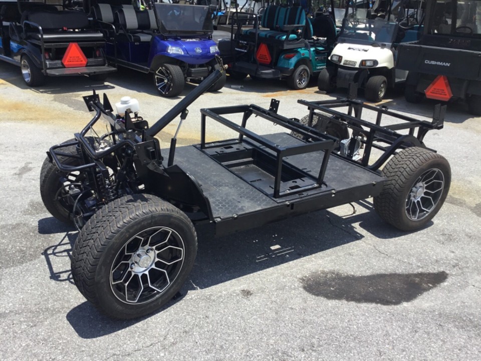 GREY EVOLUTION RANGER D5 GOLF CART 4 SEAT rolling chassis frame for ...