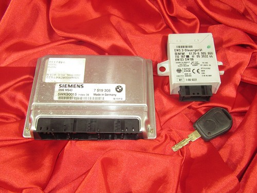 BMW E36 E46 E39 Z3 3 5 series 3.0i M54 ENGINE ECU SET DME MS43 IGNITION ...