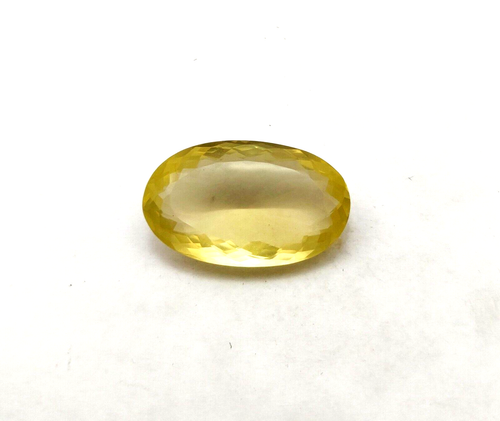 Naturel Bonne Qualité Citron Quartz Coupe Ovale Libre Pierre Précieuse ...