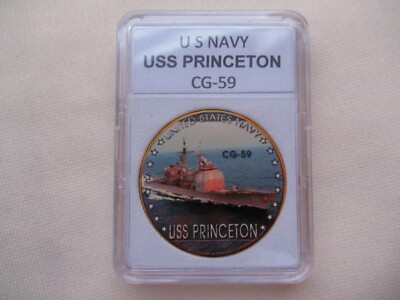 US NAVY - USS PRINCETON / CG-59 Challenge Coin | eBay