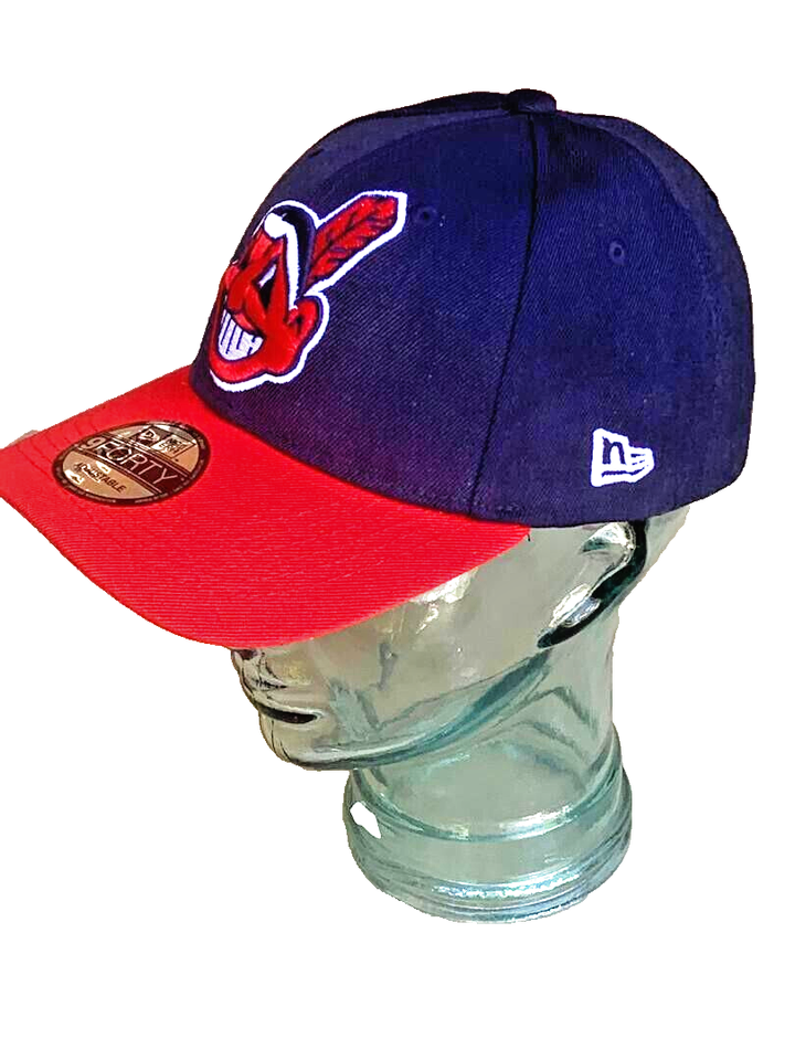 Cleveland Indians Chief Wahoo Red & Blue Baseball cap. Snapback. | eBay