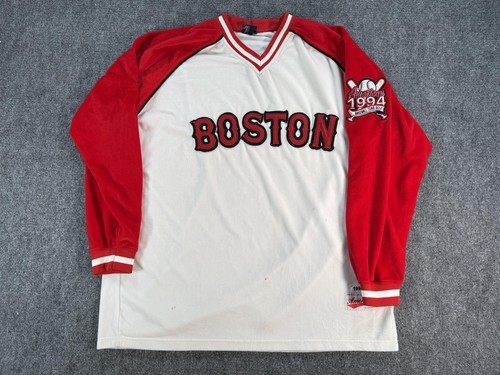 Vintage Boston Red Sox Shirt Mens 2xl Mlb Baseball Long Sleeve 1994 90s