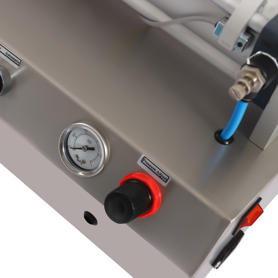 New Pneumatic Horizontal Liquid Filling Machine Single Head Filler 300 ...